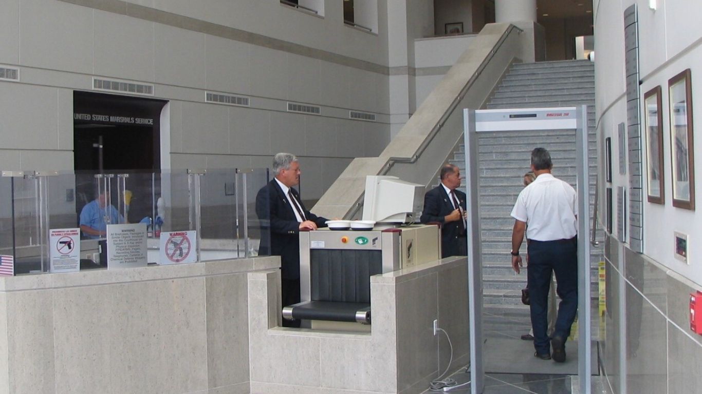 Designing an Effective Courthouse Security Screening Area